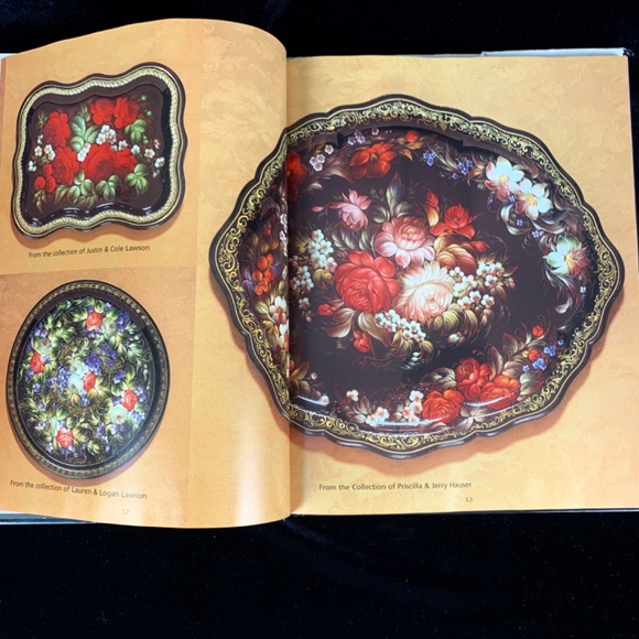 Art | Vintage Book Russian Folk Art Painting Priscilla Hauser Boris ...